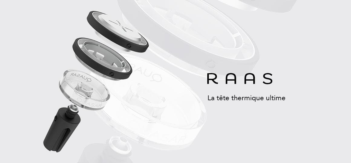 Nouveauté : le foyer thermique Quasar Raas - Chicha.com