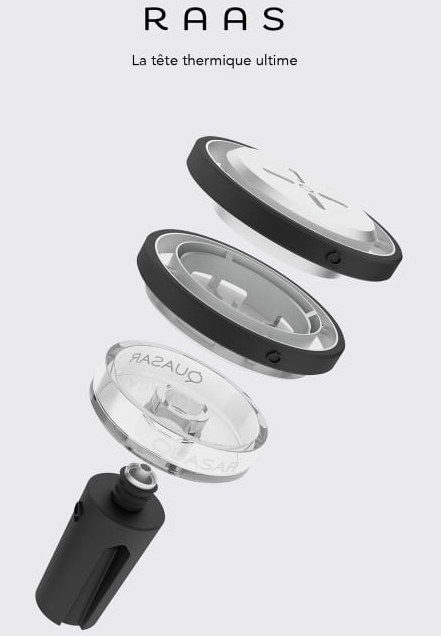 Nouveauté : le foyer thermique Quasar Raas - Chicha.com